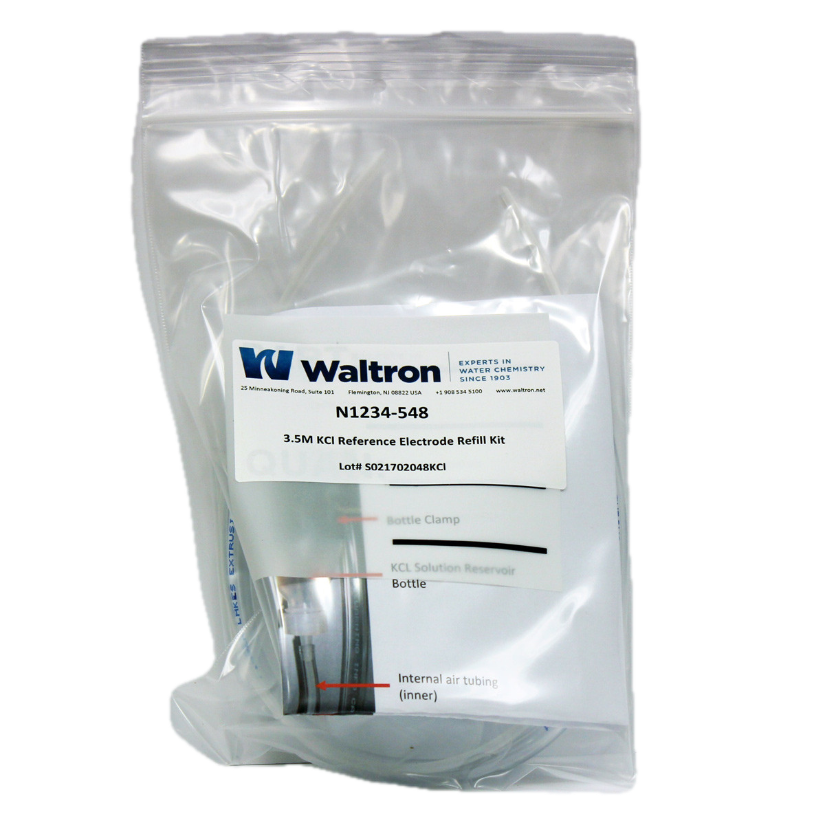 3.5M KCl Reference Electrode Refill Kit – Waltron Shop