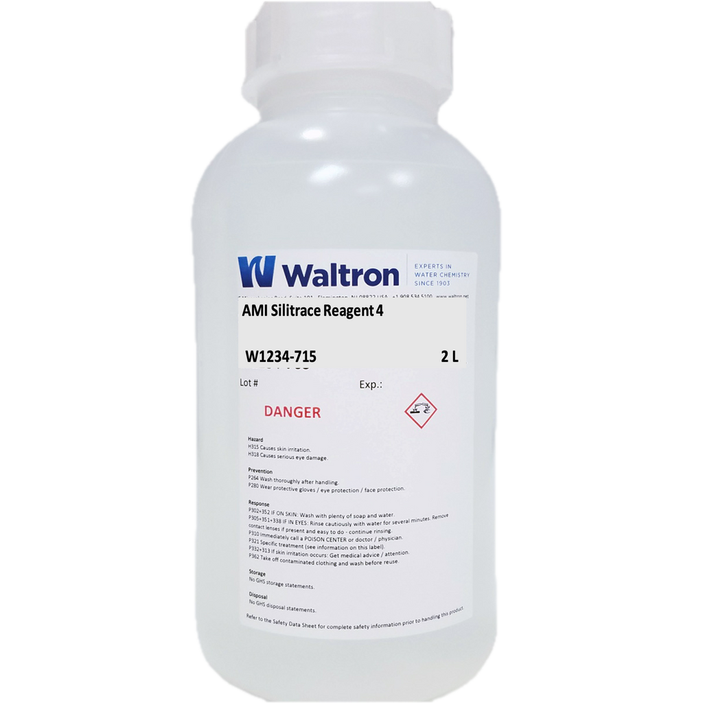 Reducing Reagent #4 for Swan AMI Siltrace analyzer, 2 Liter – Waltron Shop