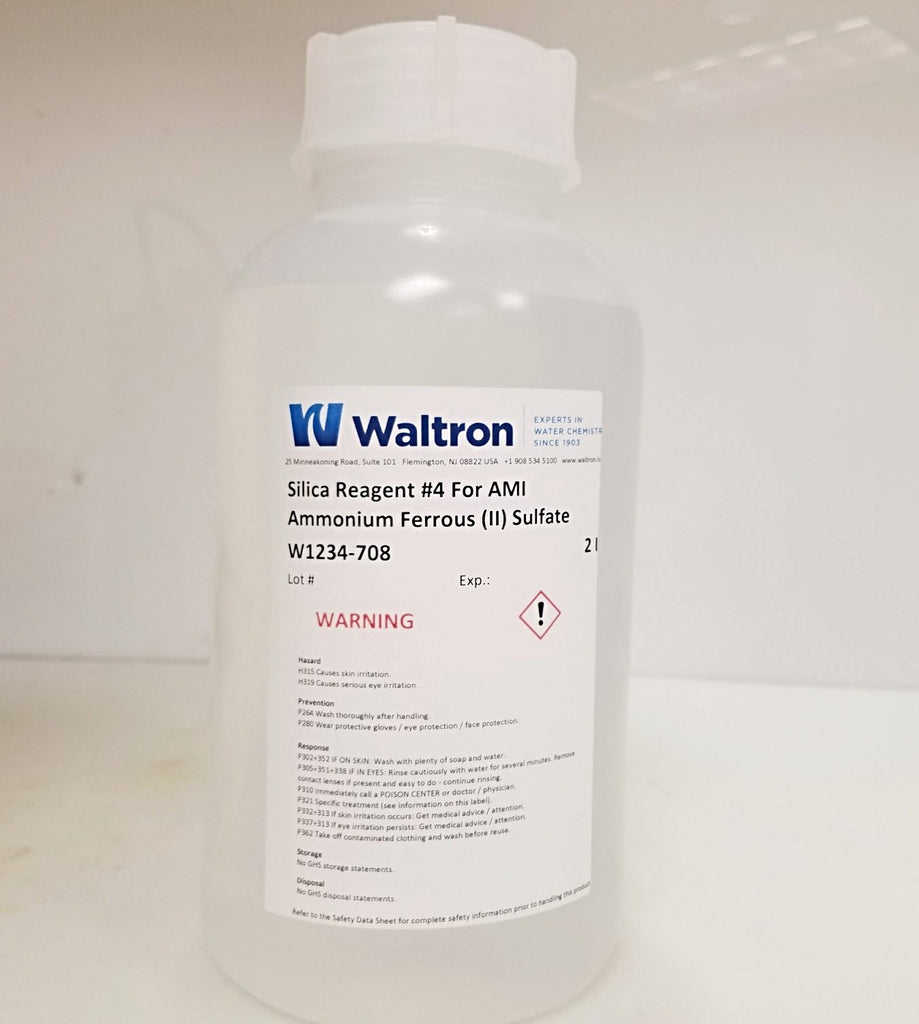 FAS Reagent #4 for Swan AMI Silica or Silitrace analyzer, 2 Liter ...