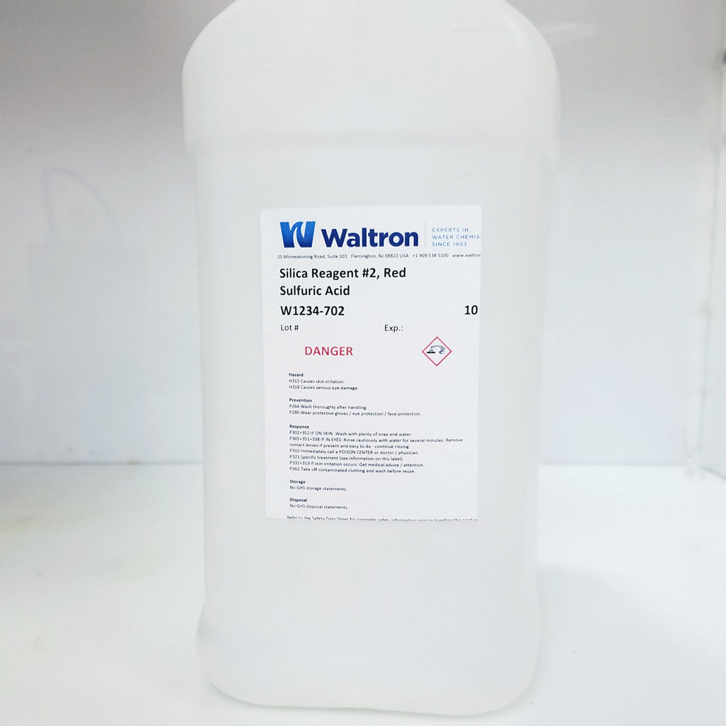 Molybdate Reagent #2 for Swan COPRA Silica analyzer, 10 Liter – Waltron ...